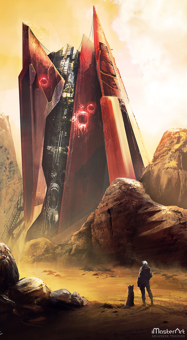 Alien Discovery by Veronica Novara - Advanced Digital Artist - iMasterArt