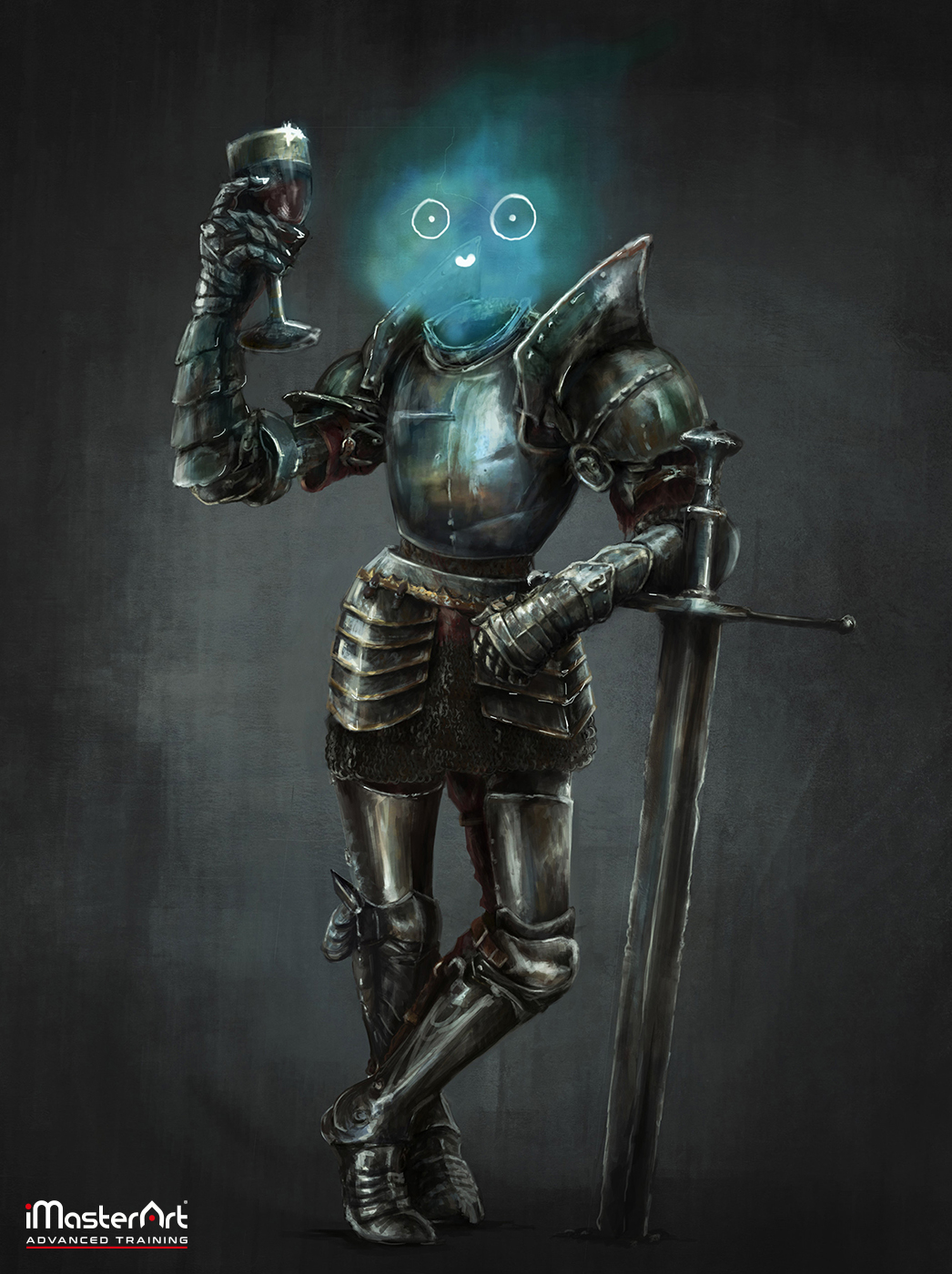 Ghost Knight by Angelica Donarini - Illustrazione Digitale - iMasterArt